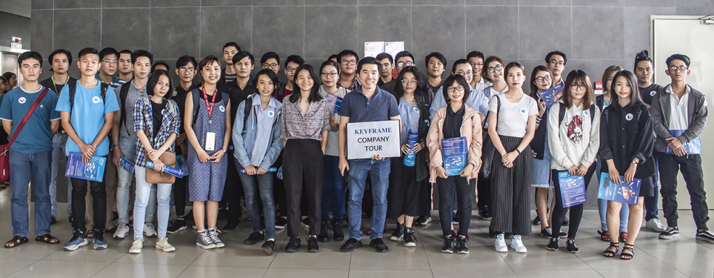 Keyframe Company Tour - Tham quan thực tế môi trường làm việc của ngành ...
