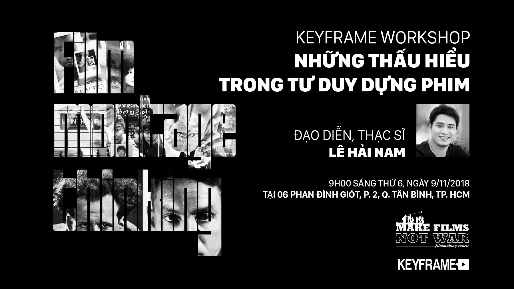 Keyframe Workshop [miễn phí] - Những thấu hiểu trong tư duy dựng phim