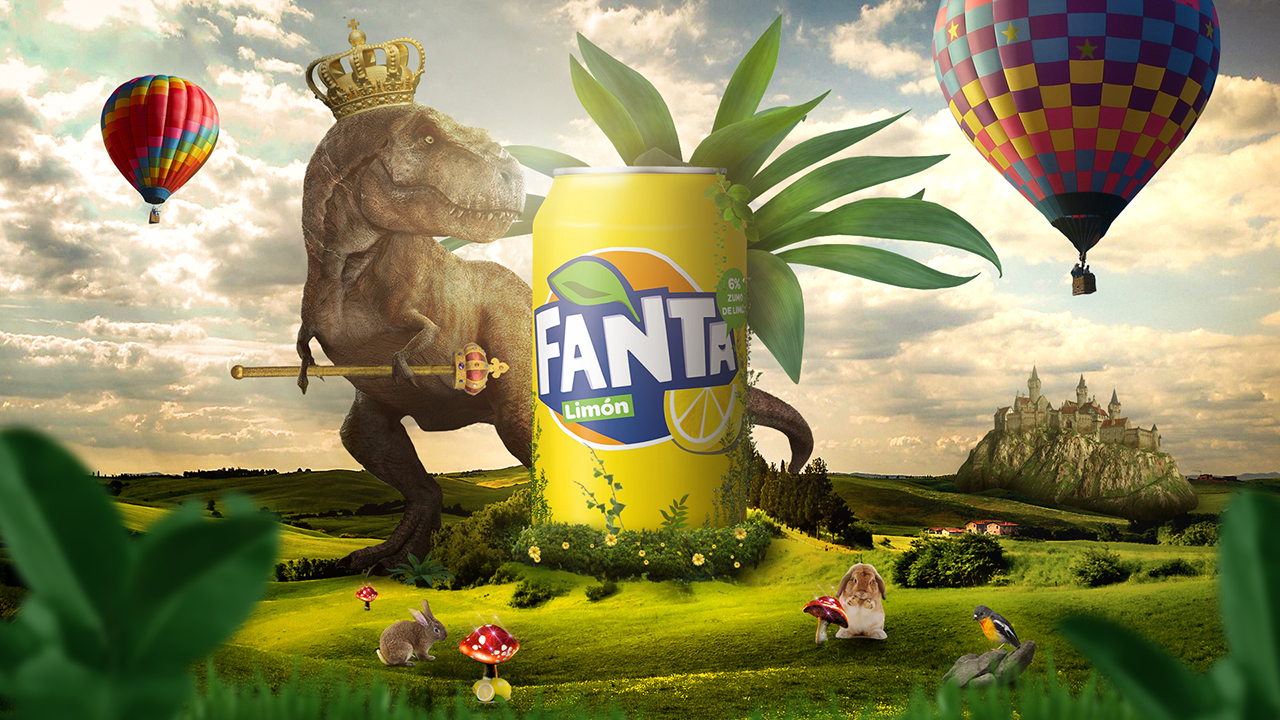 Khóa học Photoshop Basic chuyên nghiệp - Manip Poster Fanta - Gia Khánh