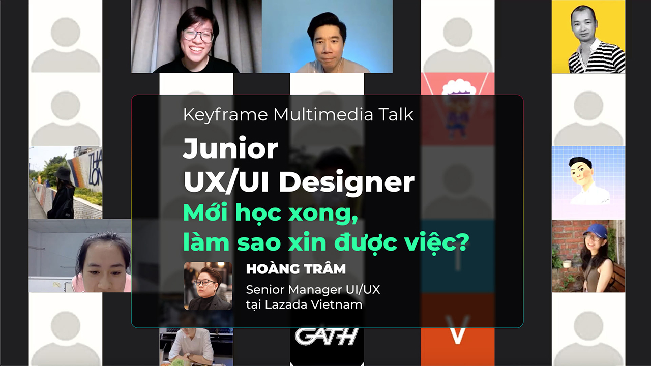 UX/UI Junior Designer, mới ra trường làm sao xin được việc - Hoàng Trâm at KMT #5 [ Full ]